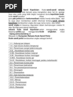 Kode Sandi HT dan Polisi Indonesia | PDF