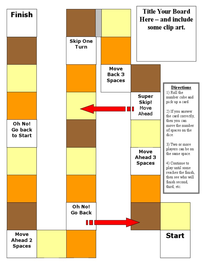 Blank Board Four Colors | PDF | Gaming | Tabletop Games
