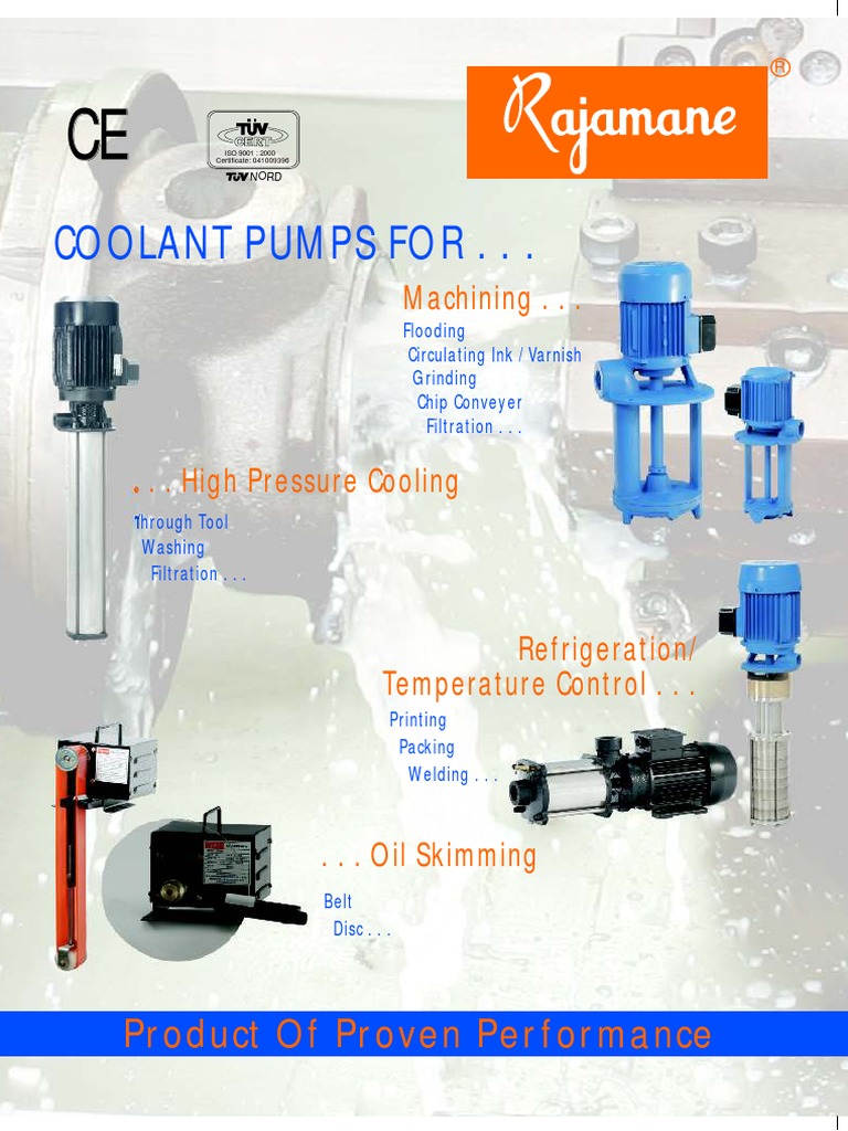 RAJAMANE Full - Catalog - 09 PDF | PDF | Pump | Coolant
