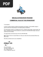 GX9 Baja CVT Systems Specification Sheet | PDF | Machines | Land Vehicles