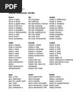 Collocation: 2500+ Collocations List From A-Z With Examples | PDF | Adverb | English Language