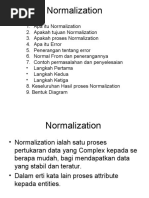 Nota Penormalan | PDF