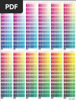 Free Printable CMYK Color Chart | PDF | Light | Computer Graphics