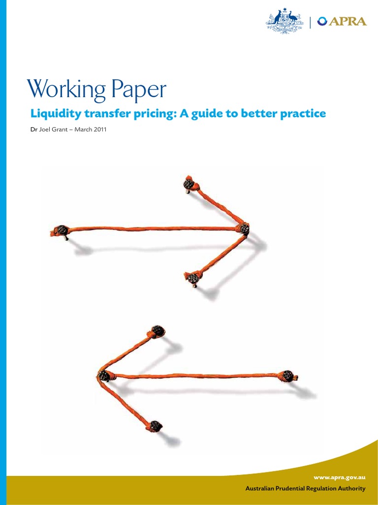 Liquidity Transfer Pricing A Guide To Better Practice | PDF | Market ...
