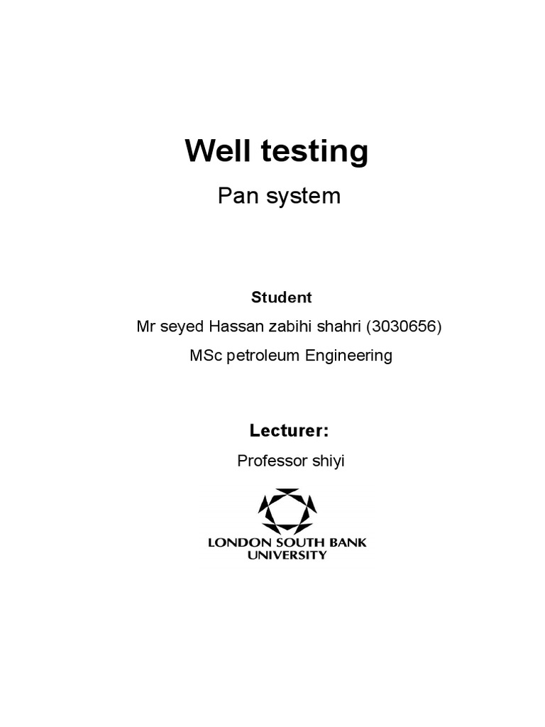 Determining Reservoir Properties Through Well Testing Analysis Using ...