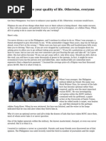 2006 Wowowee Stampede Tragedy | PDF | Disasters | Man Made Disasters