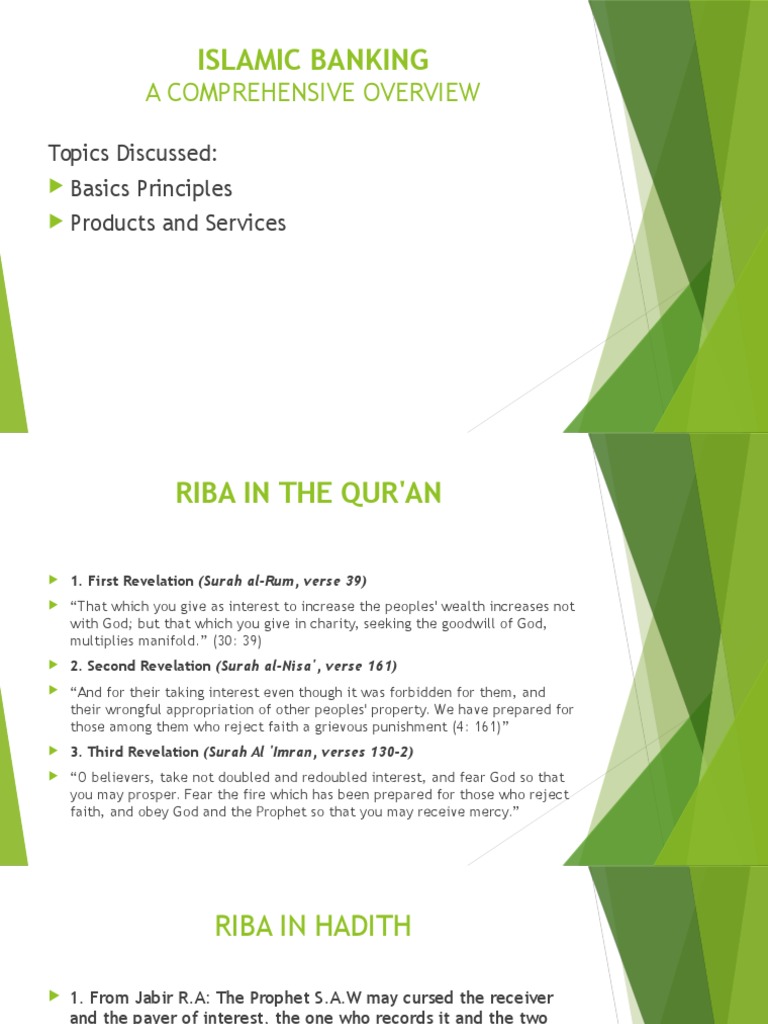 Islamic Banking: A Comprehensive Overview | PDF | Sharia | Islamic Ethics