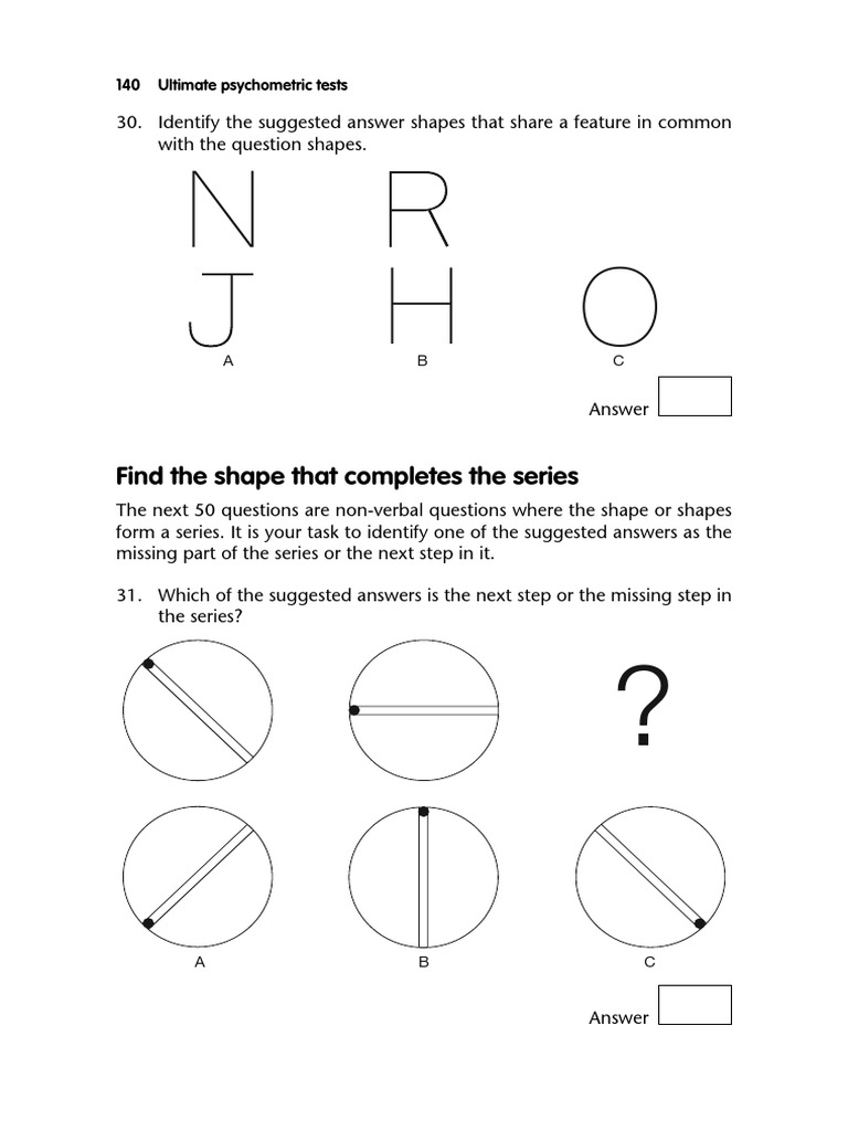 Abstract Reasoning Tests | PDF | Intelligence Quotient | Data Collection