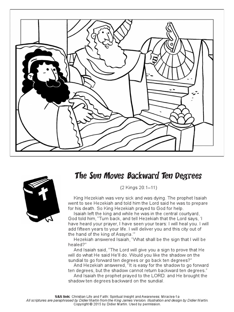 Isaiah The Prophet Coloring Page