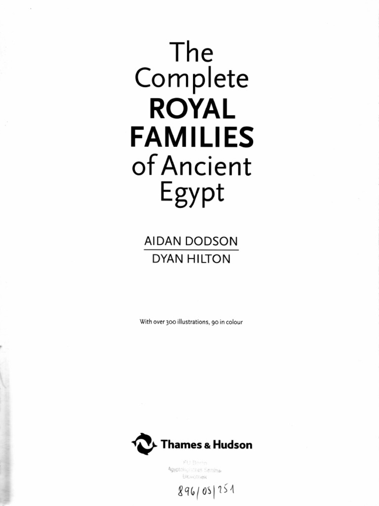 Dodson, Complete Royal Families | PDF