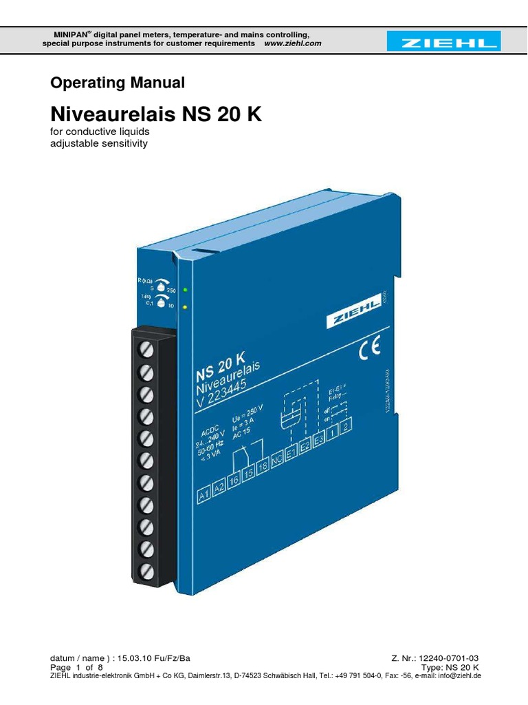 NS20 Relay | Relay | Switch