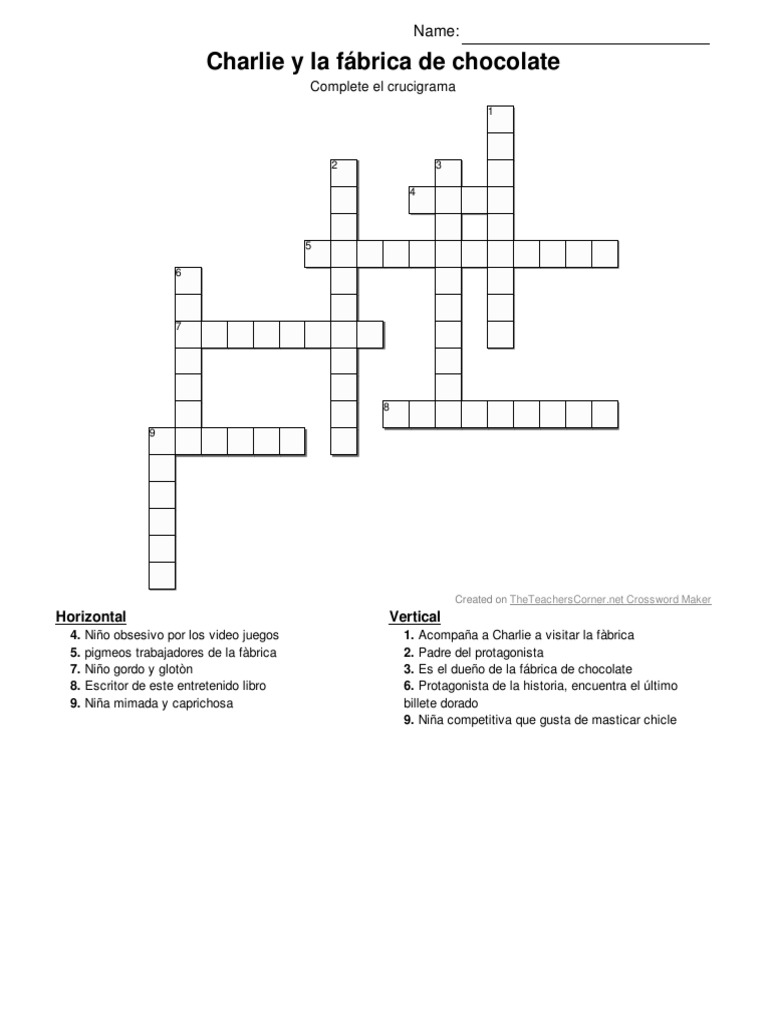 Charlie y La Fábrica de Chocolate