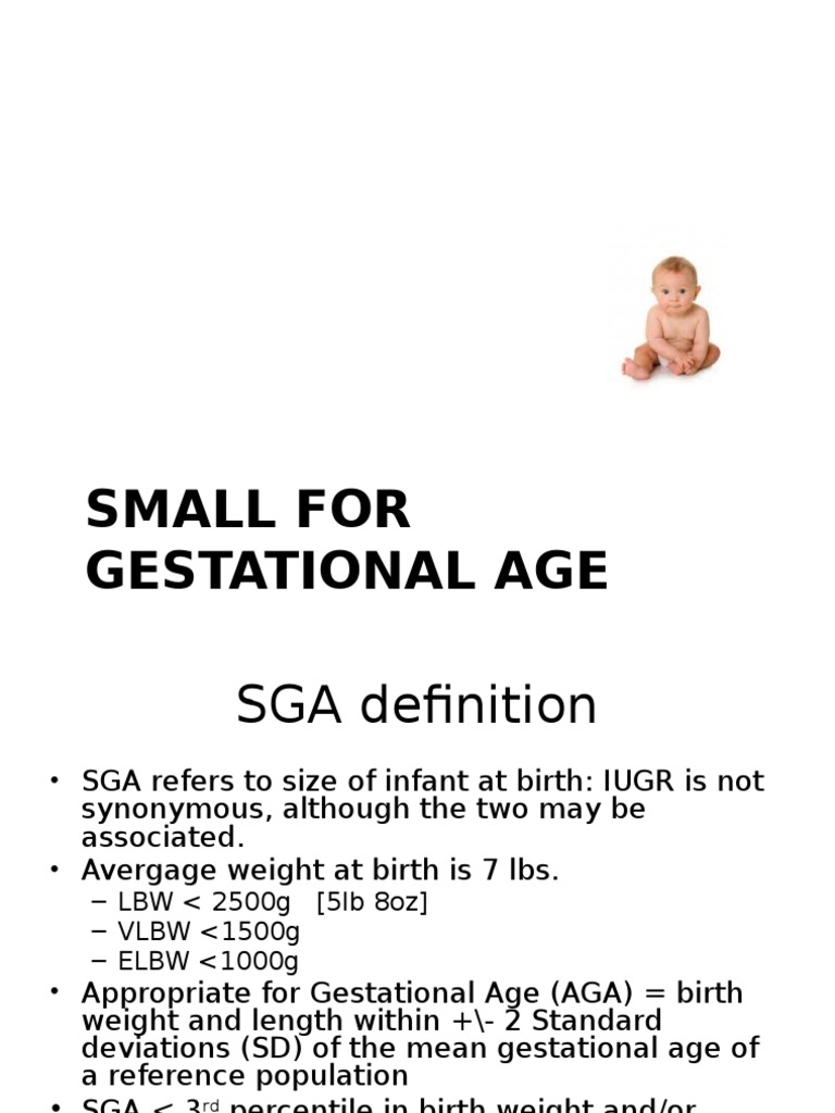 Small For Gestational Age