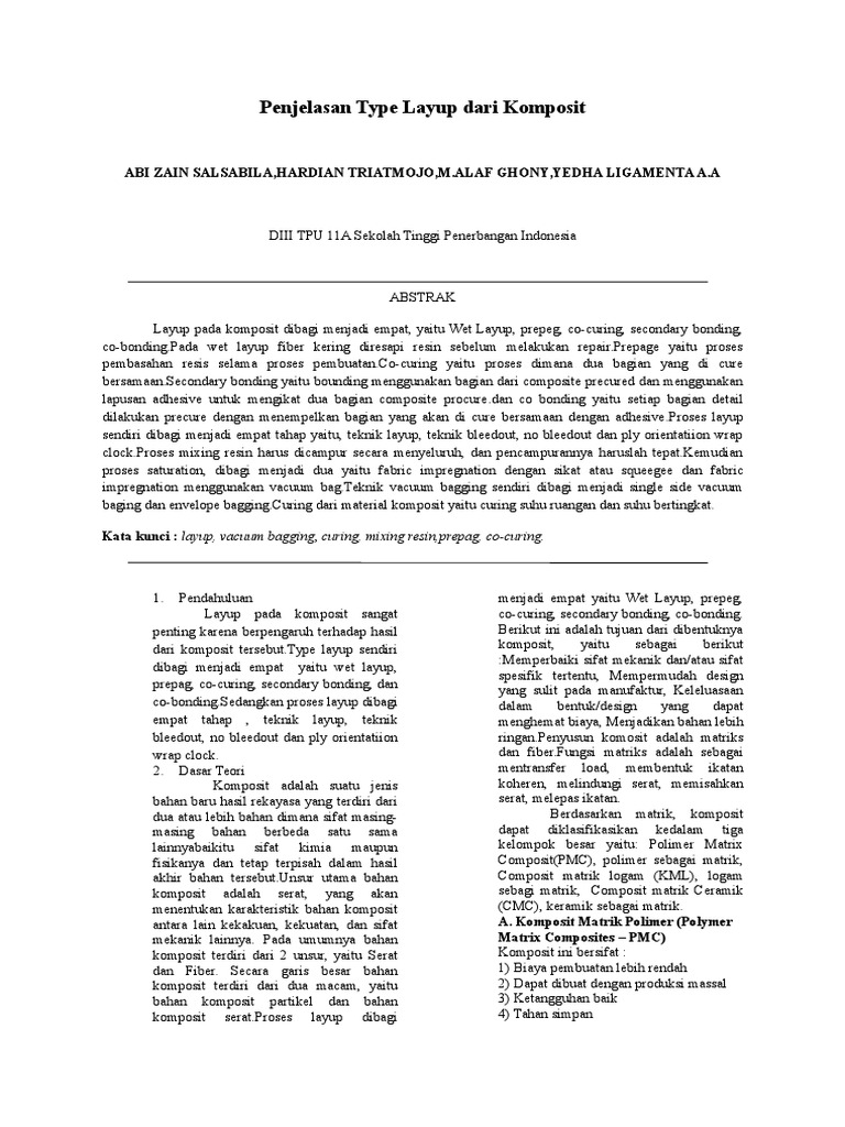 Jurnal Komposit | PDF