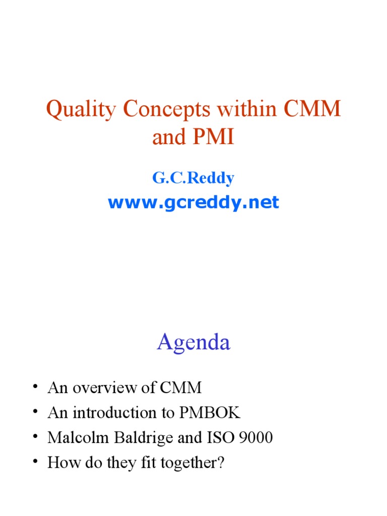CMM Vs ISO | PDF