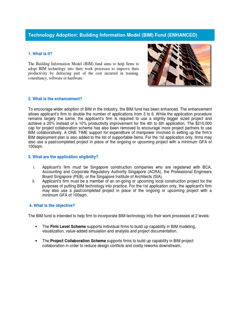 Bca-Bim Fund Guide | PDF | Building Information Modeling | Engineering