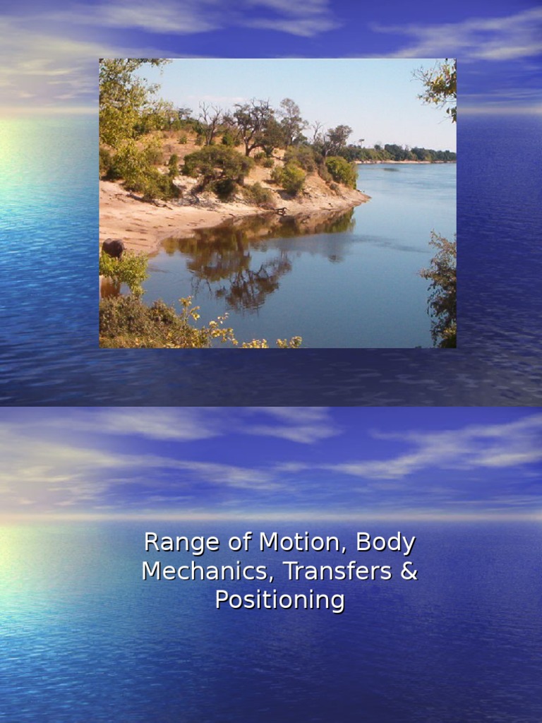 Range of Motion | PDF | Anatomical Terms Of Motion | Musculoskeletal System
