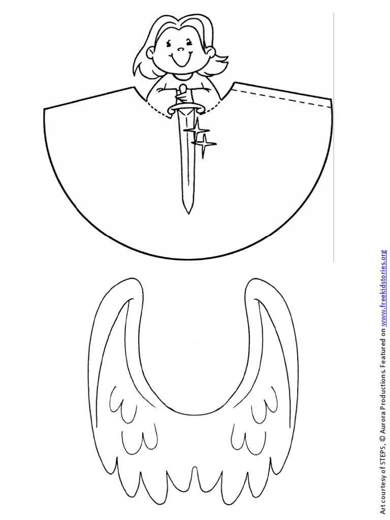 Angels - Activities and Coloring Pages | PDF