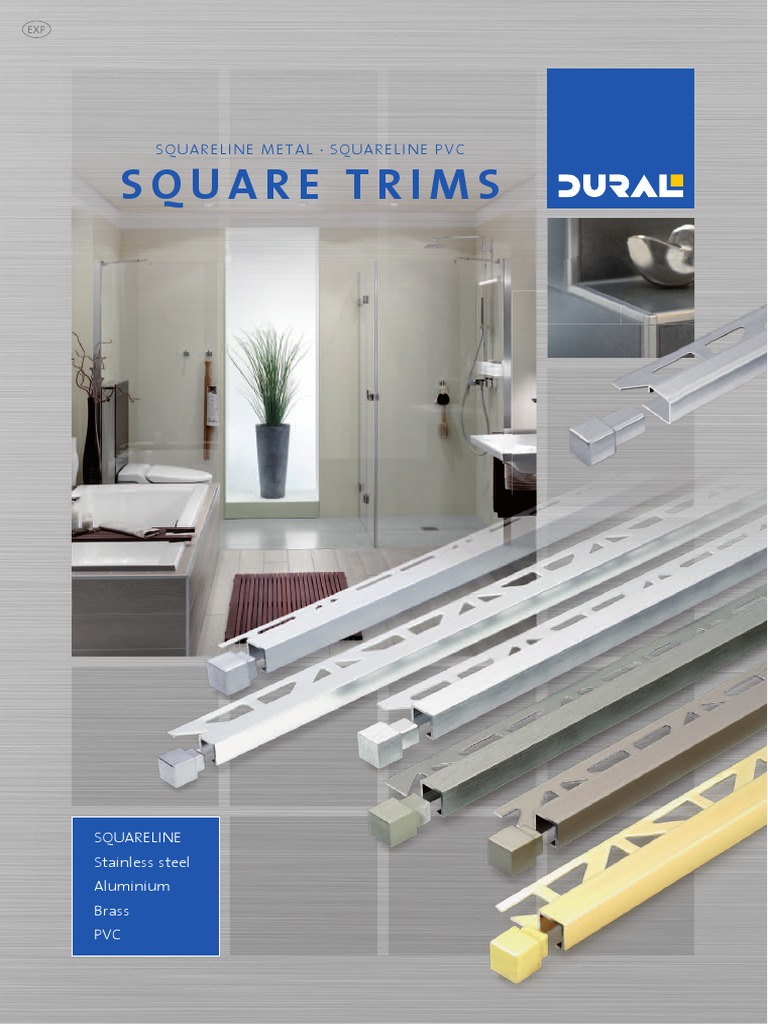 Square Trims: Squareline Metal Squareline PVC | PDF | Home & Garden
