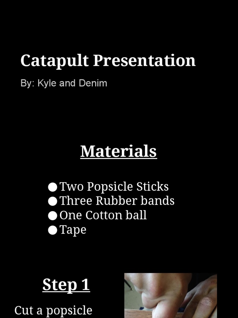 DIY Catapult for Kids | PDF | Sports & Recreation | Home & Garden
