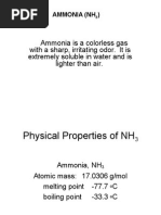 Ammonia P-H Chart | PDF | Enthalpy | Materials Science