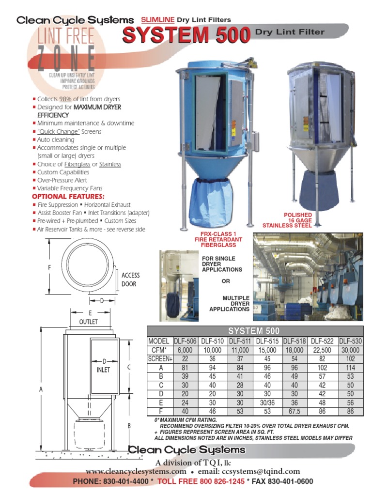 Lint Collector | Clothes Dryer | Filtration