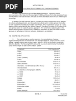 EPA Method 524.2 for Water Analysis | PDF | Gas Chromatography | Mass ...