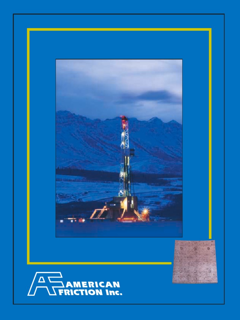 Clutches & Brake Blocks for Oilfield | PDF | Clutch | Wear