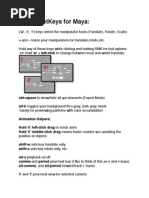 Understanding maya interface & navigation | PDF | Graphical User Interfaces | Computing