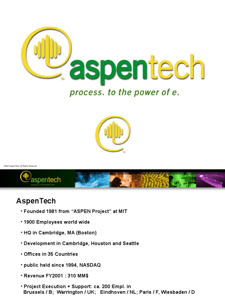 Aspen Tech Eng | PDF | Computing | Software