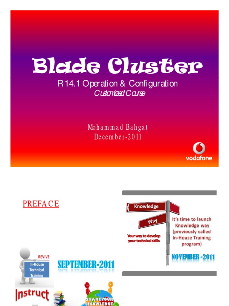 Blade Cluster | PDF | Distributed Computing Architecture | Network ...