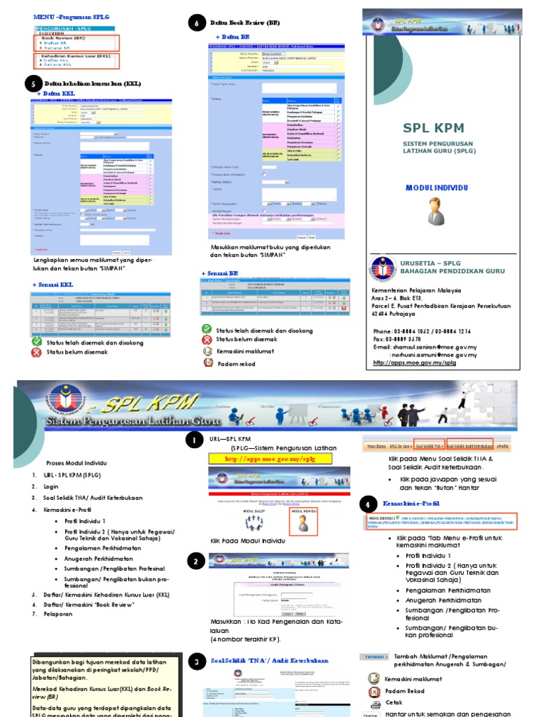 Panduan Modul Individu SPLG KPM | PDF | Karier & Perkembangan ...