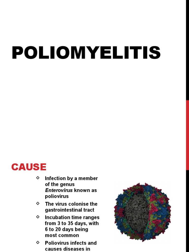 Polio Powerpoint | Poliomyelitis | Clinical Pathology