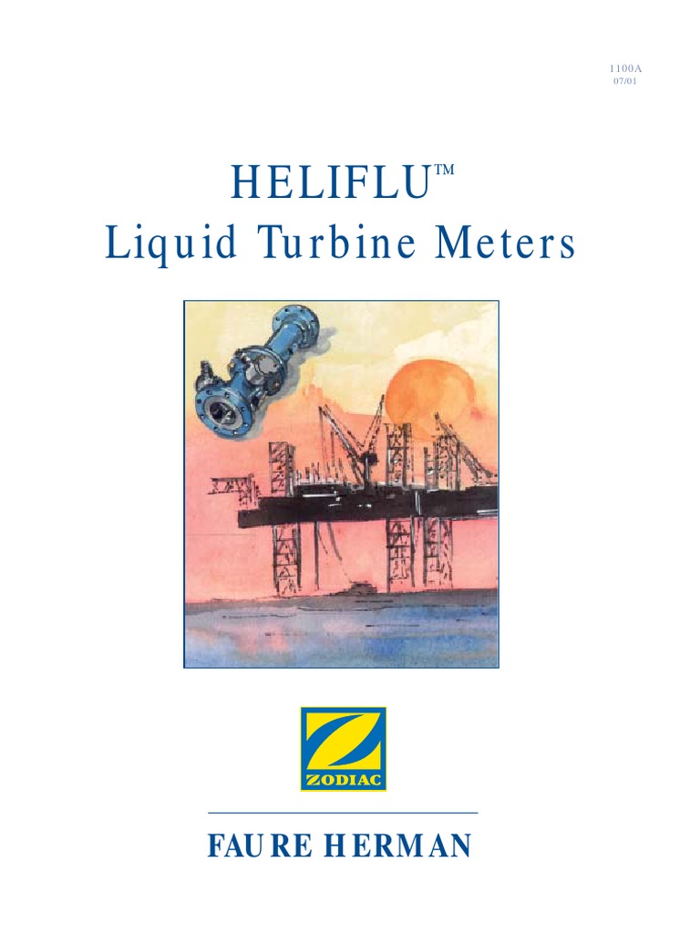 Heliflu Liquid Turbine Meters: Faure Herman | PDF | Viscosity | Flow ...