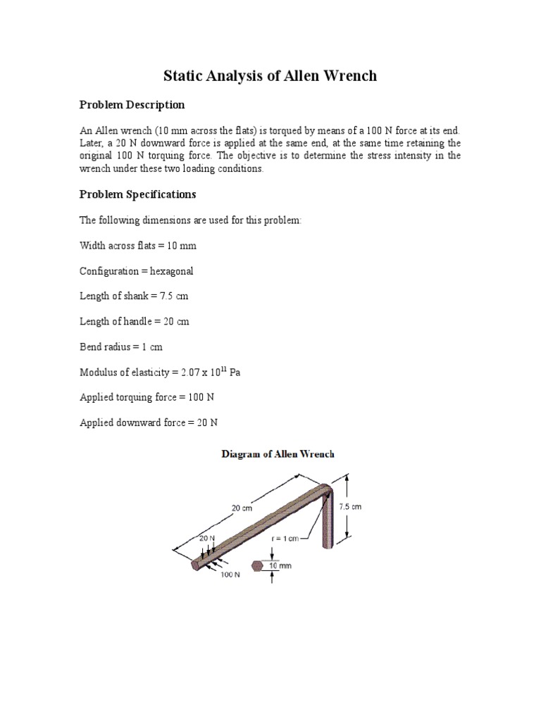 Allen Wrench - Ansys | Download Free PDF | Dialog Box | Force
