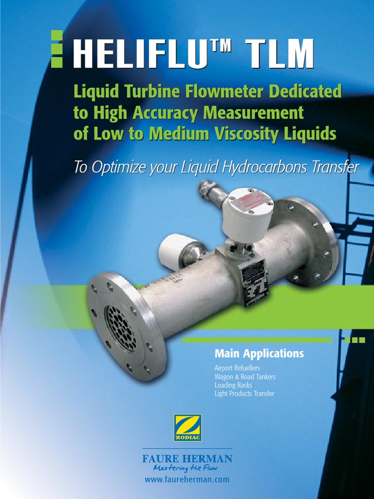 Faure Herman TLM Meters | Flow Measurement | Mechanical Engineering