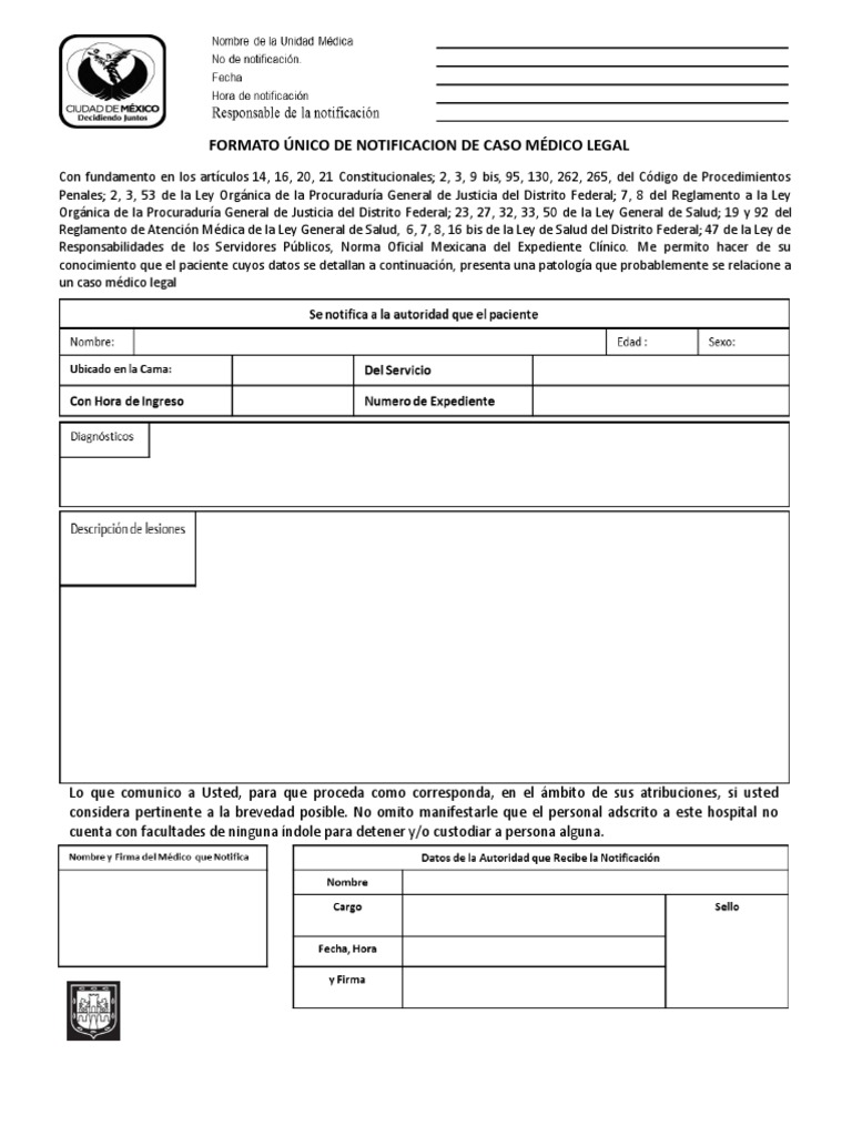 Notificación A Ministerio Público | PDF