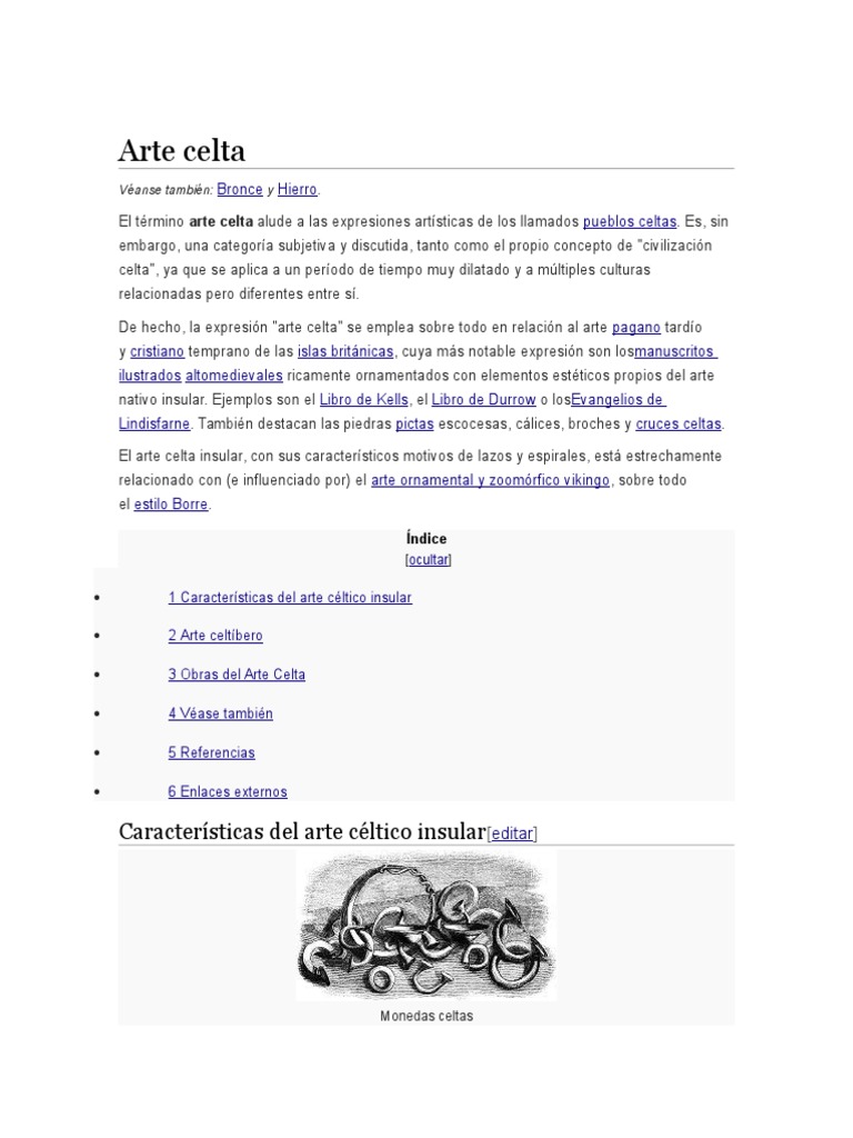 Arte Celta | PDF | Celtas | Artes (general)