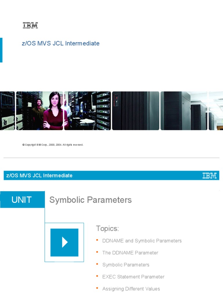 z/OS MVS JCL Intermediate | PDF | Parameter (Computer Programming) | Subroutine