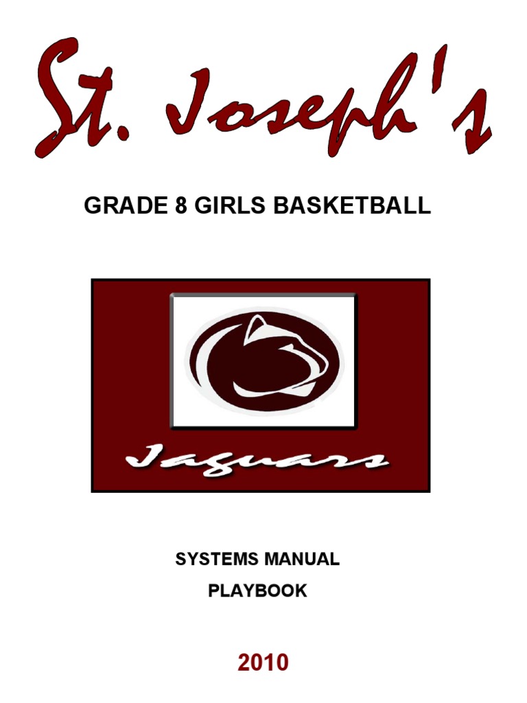 Grade 8 Girls Basketball: Systems Manual Playbook | PDF | Basketball ...