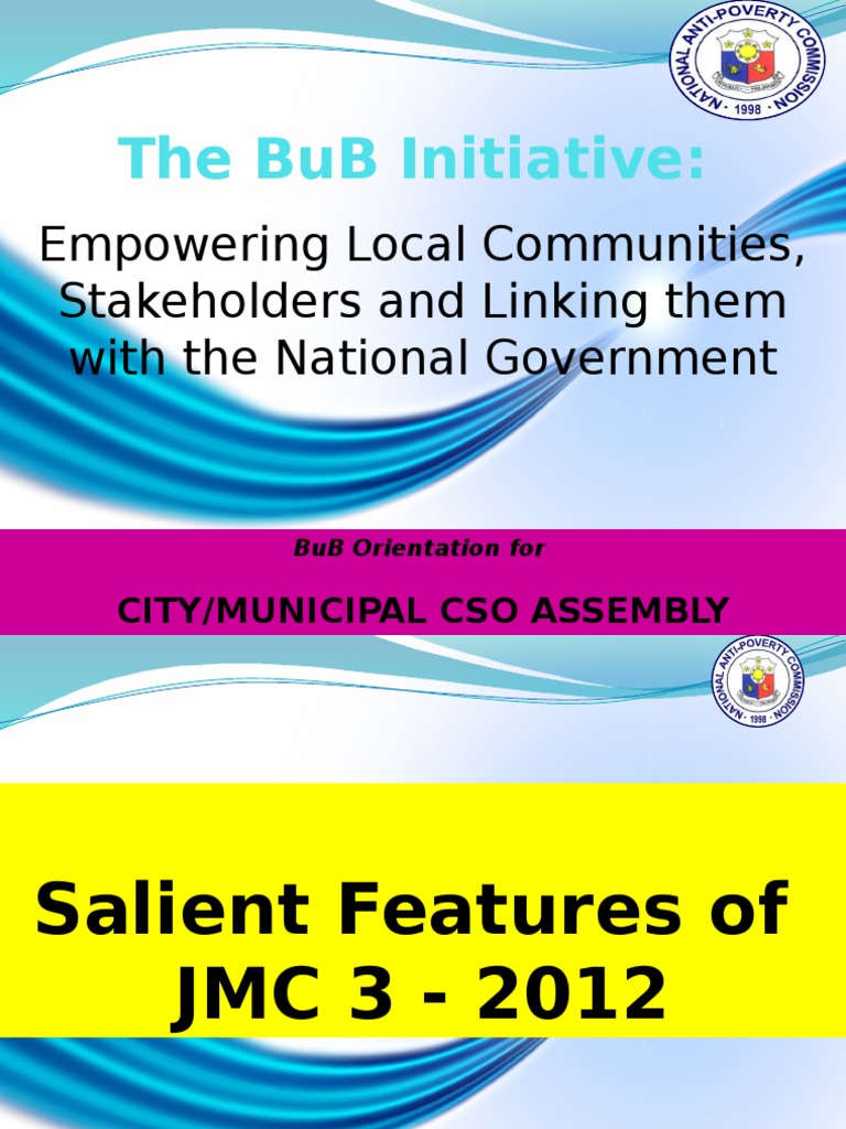 4 BuB Presentation - For CSO Assembly - 12192012 | PDF | Emergency ...