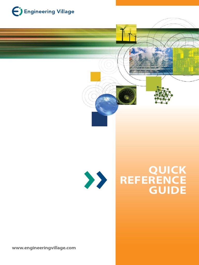 Engineering Village User Guide PDF | PDF | Engineering | Information ...