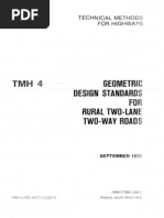 TRH17 (1988) Geometric Design of Rural Roads PDF | PDF | Interchange ...
