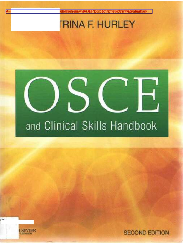 OSCE and Clinical Skills Handbook 2nd Edition | PDF