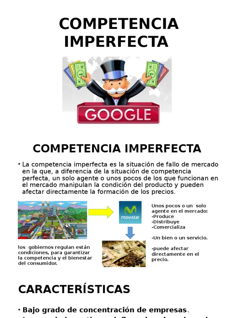 Competencia Imperfecta | PDF | Monopolio | Competencia imperfecta