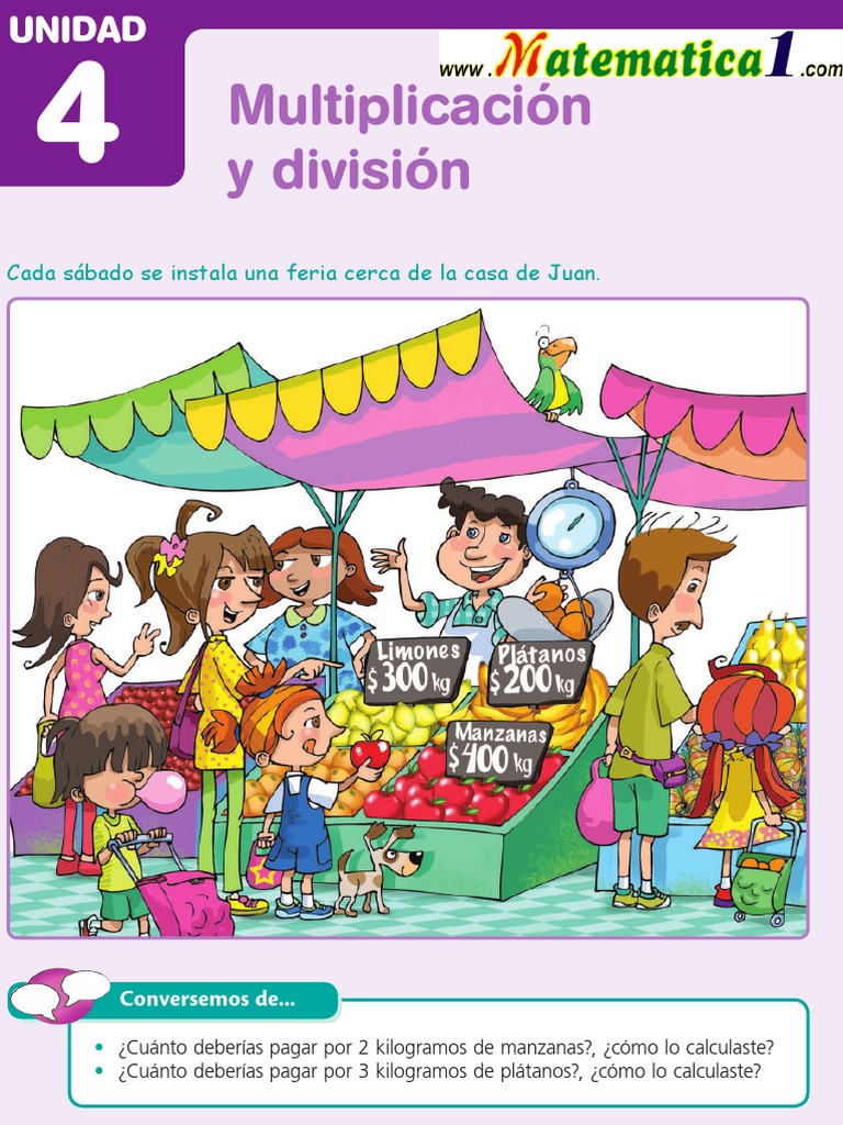 Actividades de Multiplicación y División | PDF | Multiplicación ...