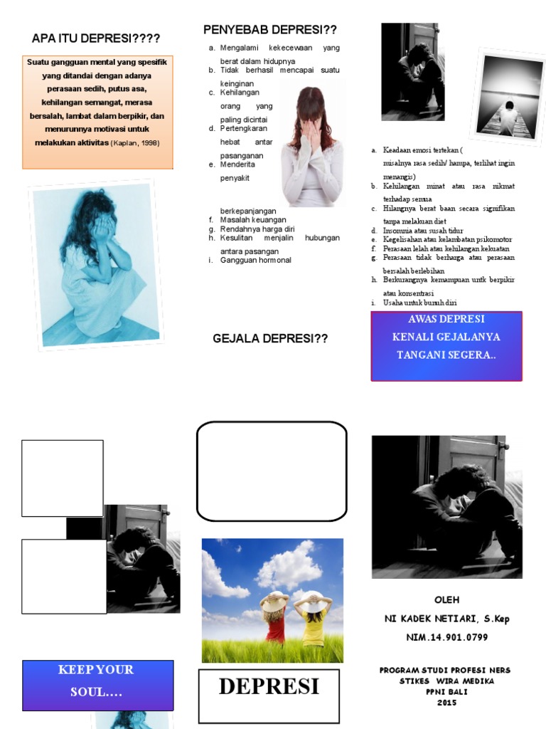 Leaflet Depresi 2 | PDF