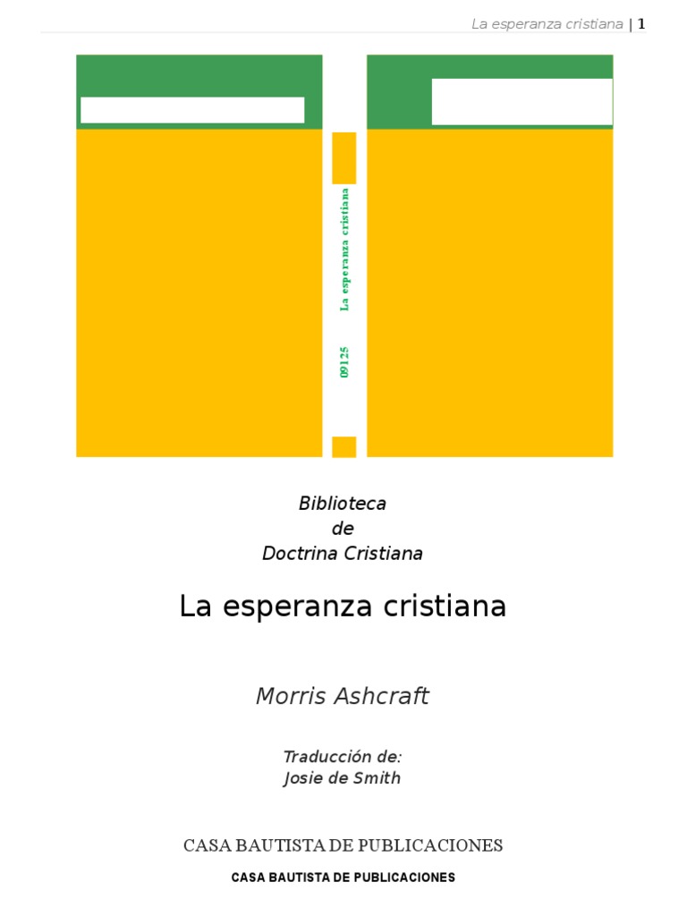 La Esperanza Cristiana - Morris Ashcraft | PDF | La resurrección de ...
