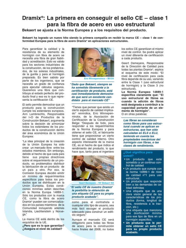 DRAMIX | PDF | Calidad (comercial) | Unión Europea