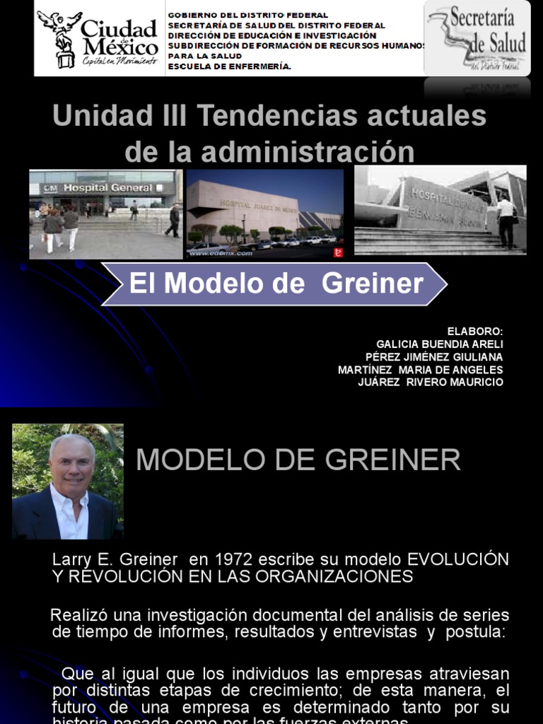 Modelo de evolución y revolución en las organizaciones de Larry E ...